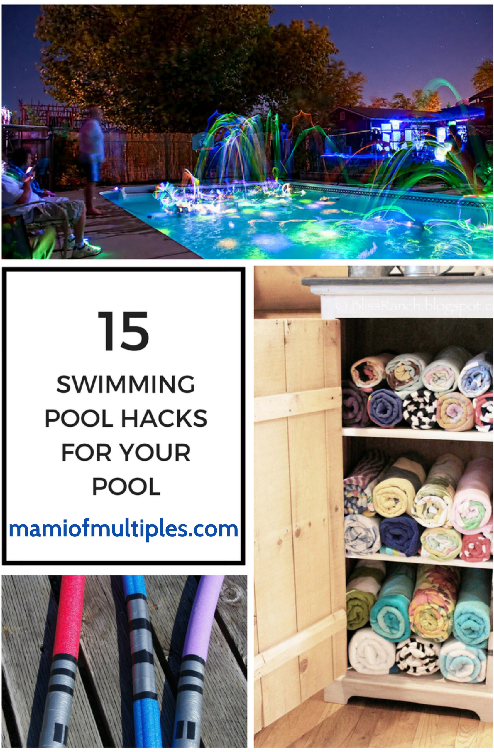 15 Swimming Pool Hacks - Mami of Multiples