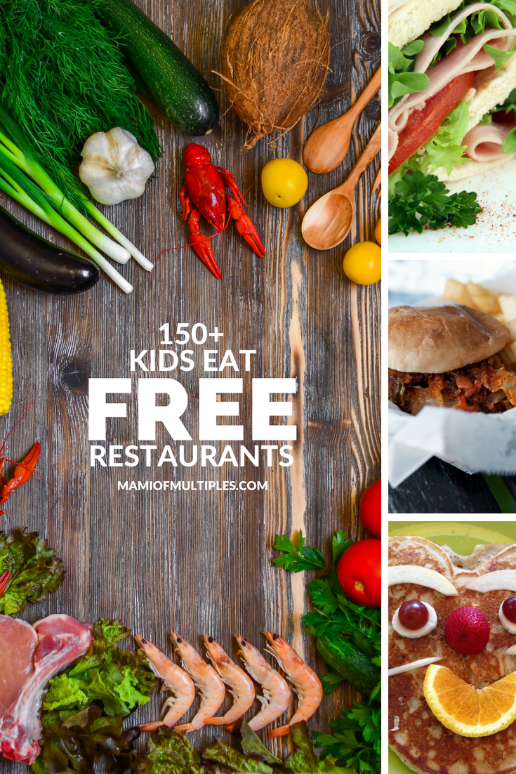 150+ Kids Eat Free Restaurants - Mami of Multiples